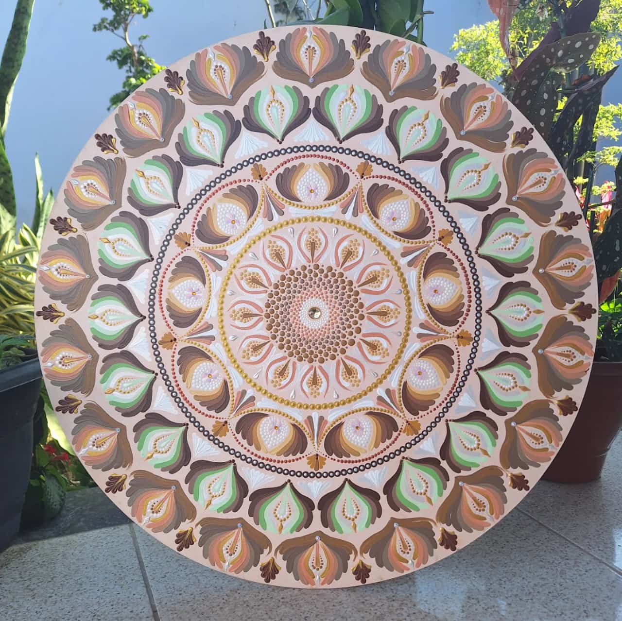 Mandala Luz - Artes & Nós