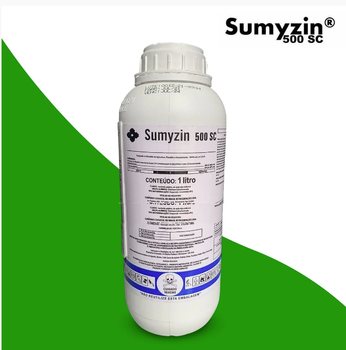 Herbicida Sumyzin 500 SC - Composição FLUMIOXAZINA Batata, Café,Cebola ...