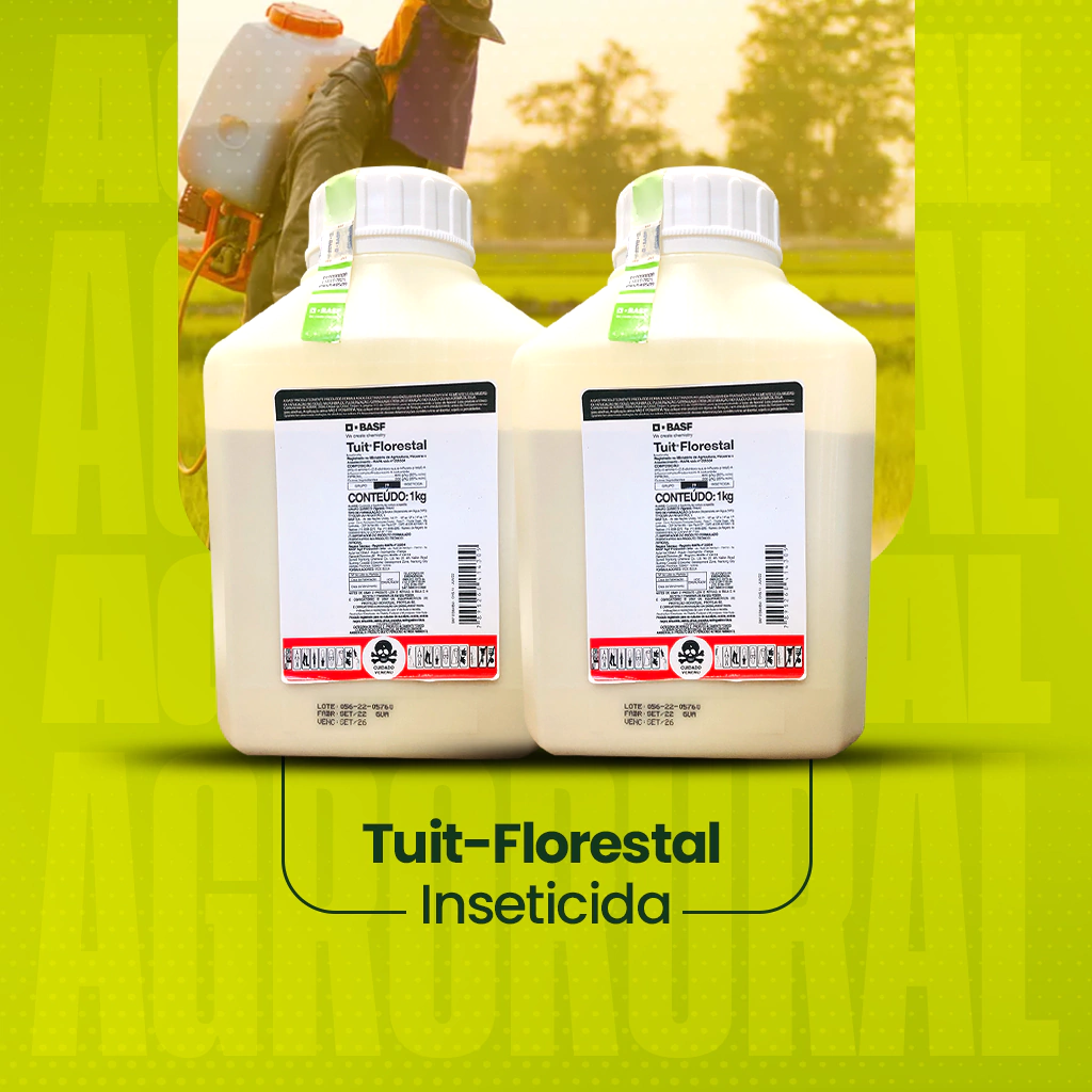 Inseticida Tuit Florestal 800 WG 1 kg - Fipronil 80% Eficaz contra Pul ...
