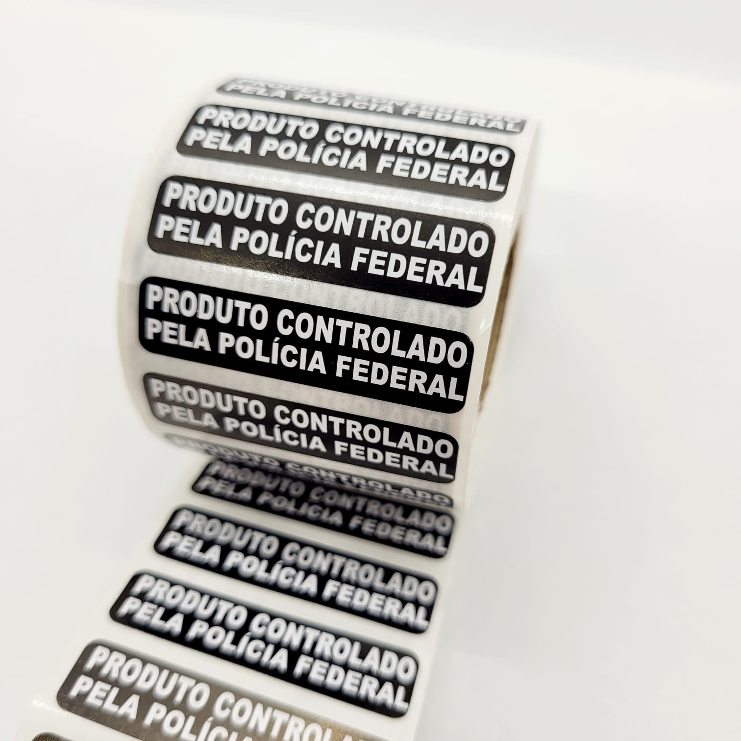 Etiqueta adesiva: Produto Controlado pela Polícia Federal - Sachê ...