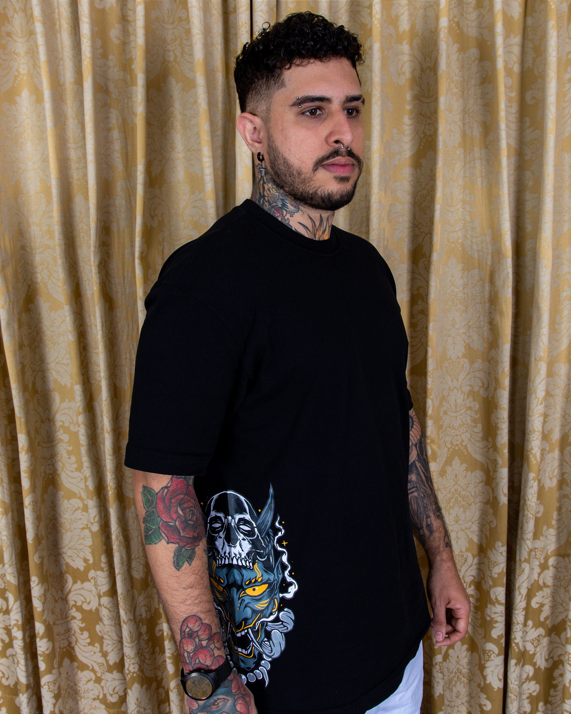 CAMISETA IMPIE SIDE HANNYA PRETA - Impie Clothing - Streetwear Premium ...