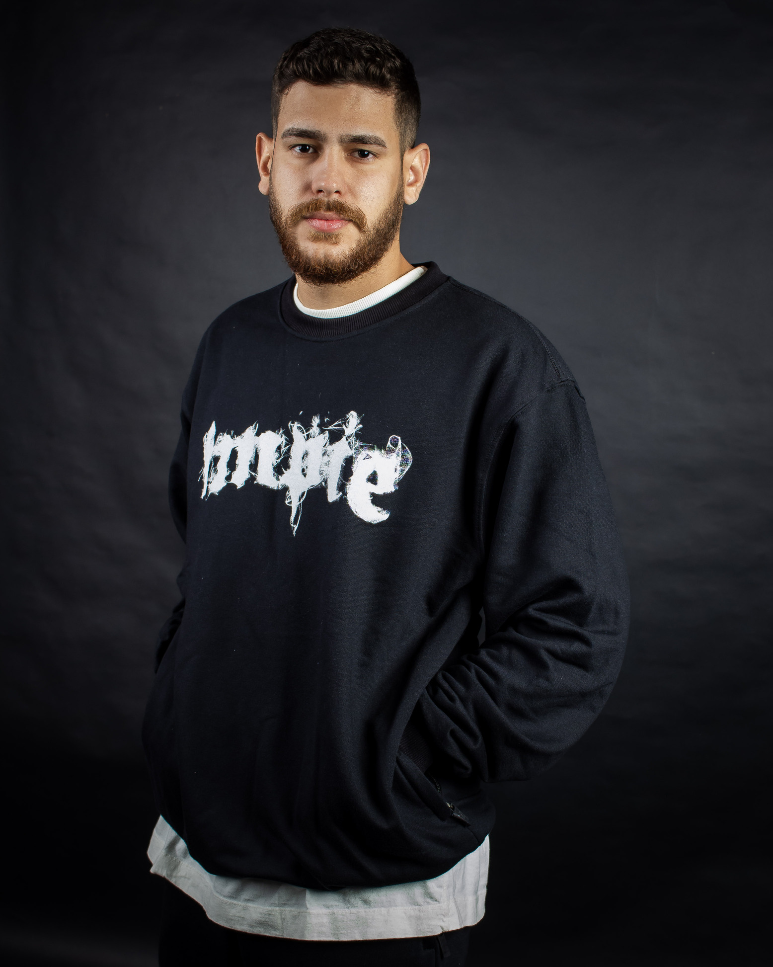 MOLETOM CARECA IMPIE SMOKE PRETO - Impie Clothing - Streetwear Premium ...