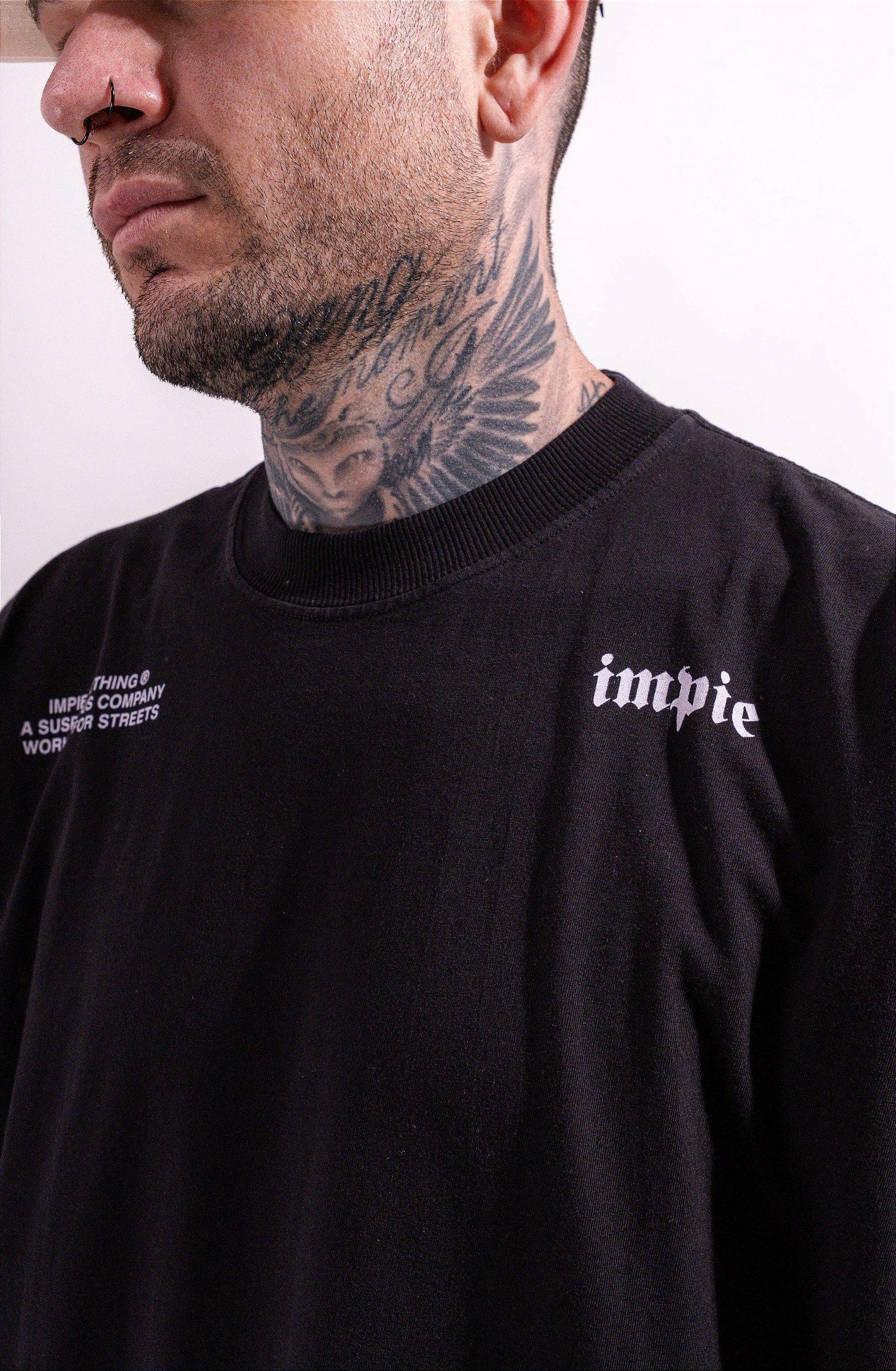 CAMISETA IMPIE SPECS PRETA - Impie Clothing - Streetwear Premium Feito ...