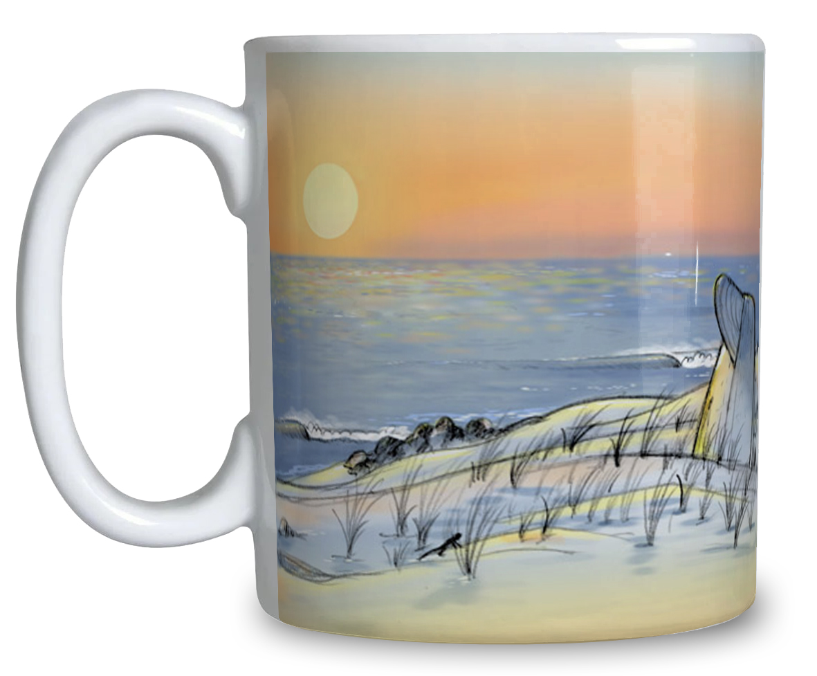 Caneca Farol Summer Endless by Alexandre Torrano - CanecaDoNerd