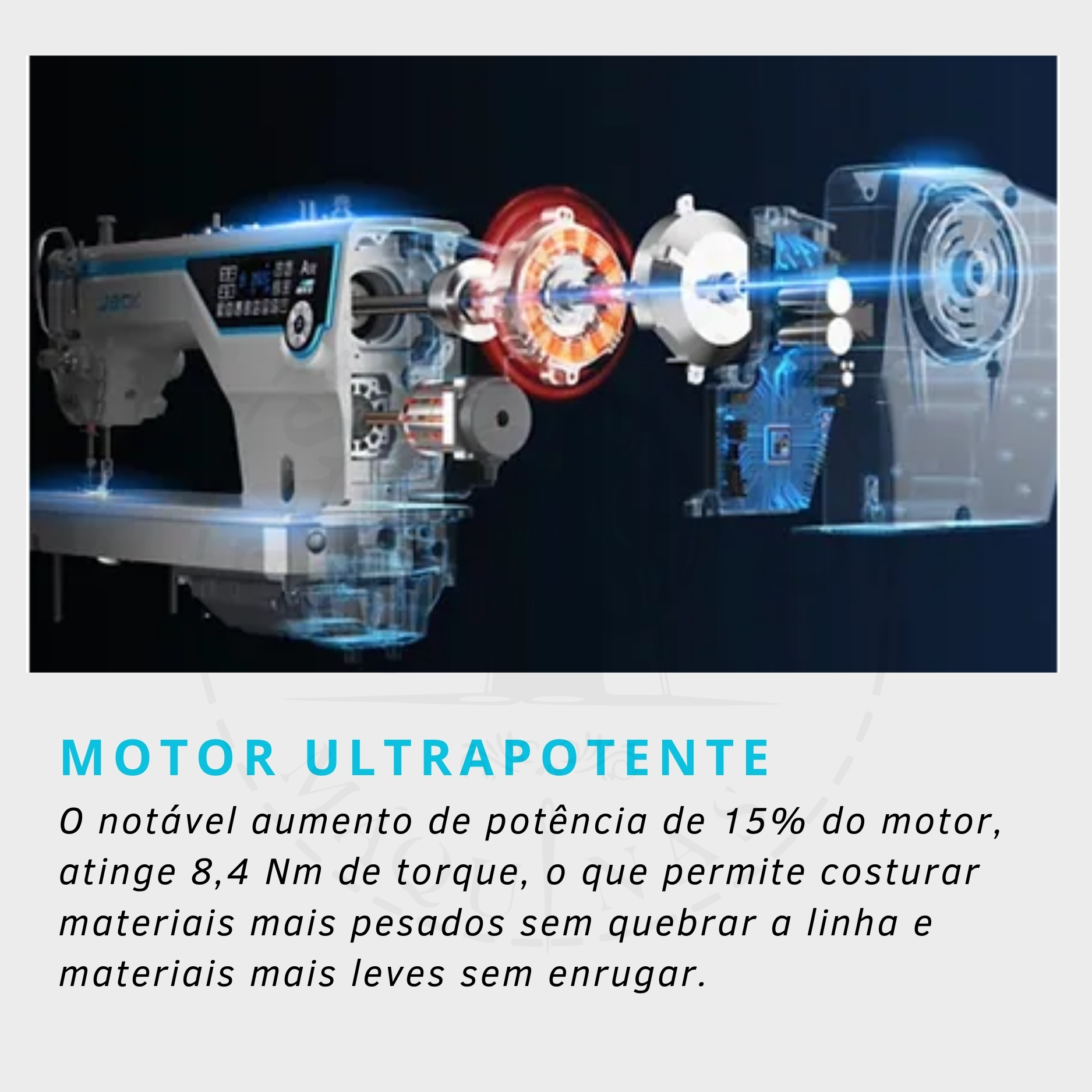 Máquina Jack Reta Eletrônica A5E-AMH 220v - Fashion Maq - A Loja da ...