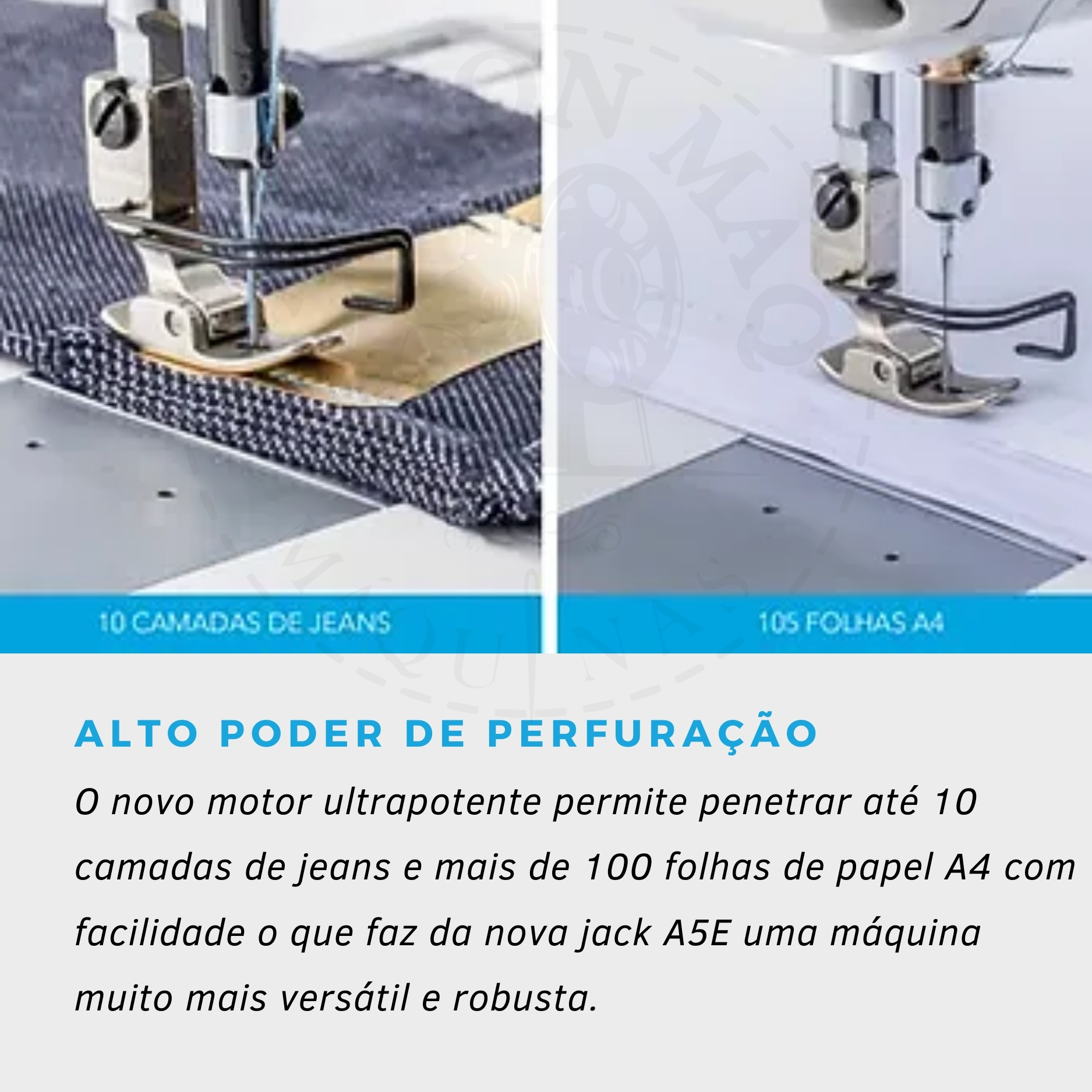 Máquina Jack Reta Eletrônica A5E-AMH 220v - Fashion Maq - A Loja da ...