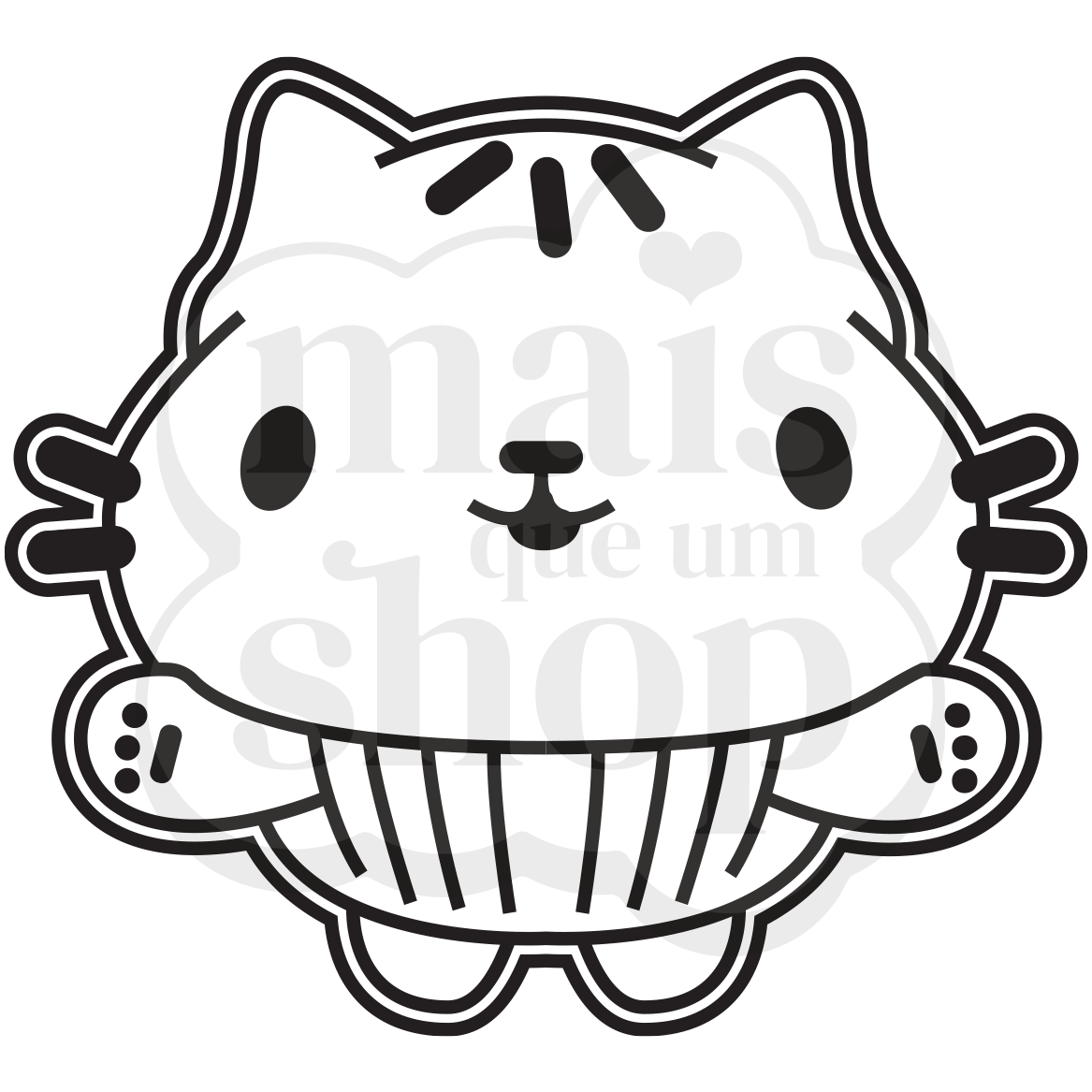 Gato Cupcake - Mais que um Shop