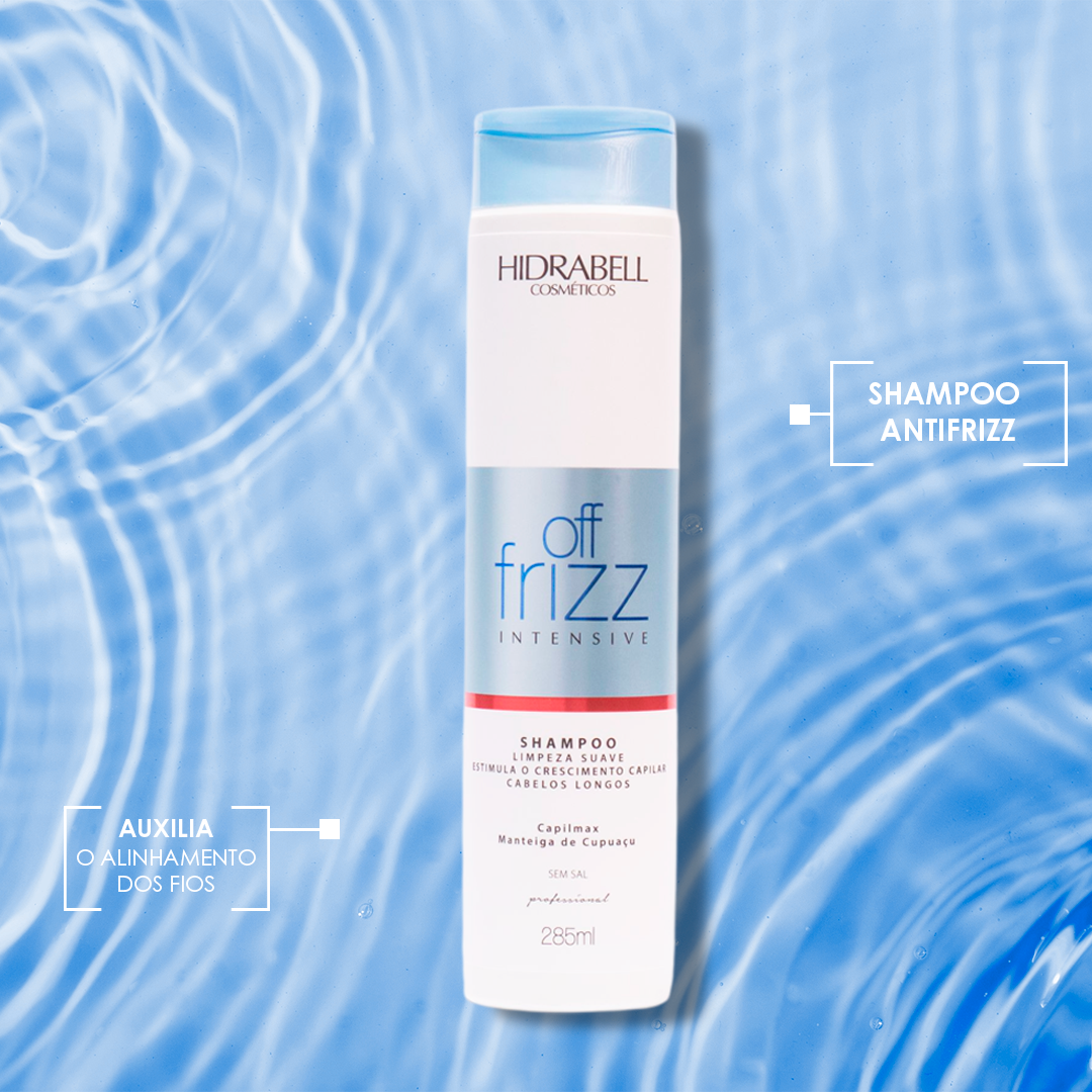 Shampoo Off Frizz, Hidratação Intensa, Crescimento Acelerado ...