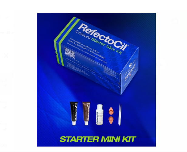 Kit Colours Starter Mini RefectoCil - Lu Brandão | Sobrancelhas e ...