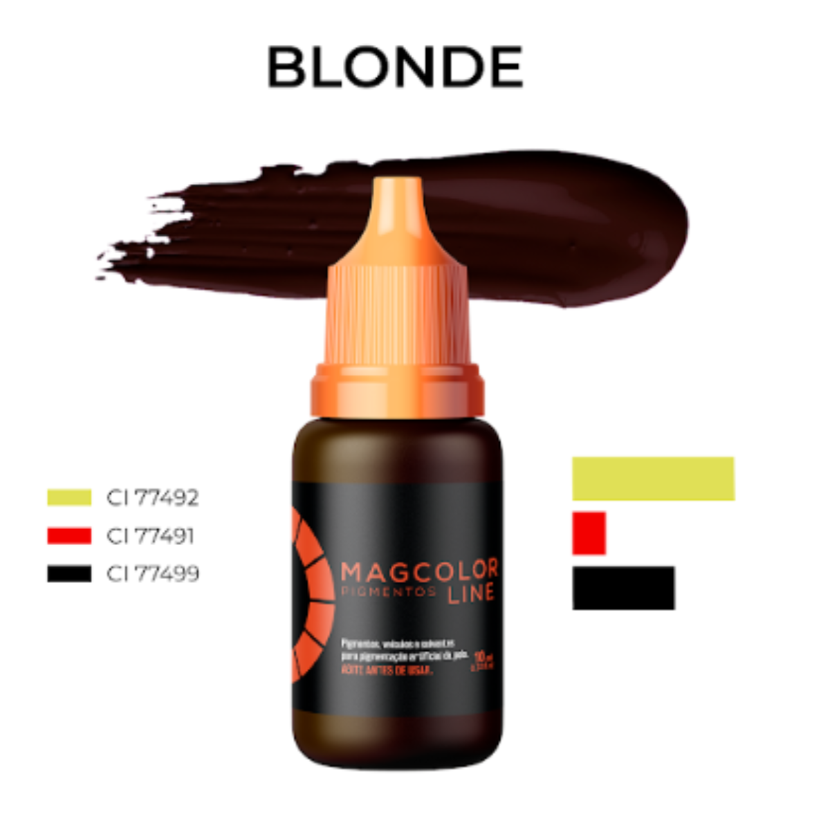 Pigmento Mag Color Gold Line Brow Blonde-5ml. - Lu Brandão ...