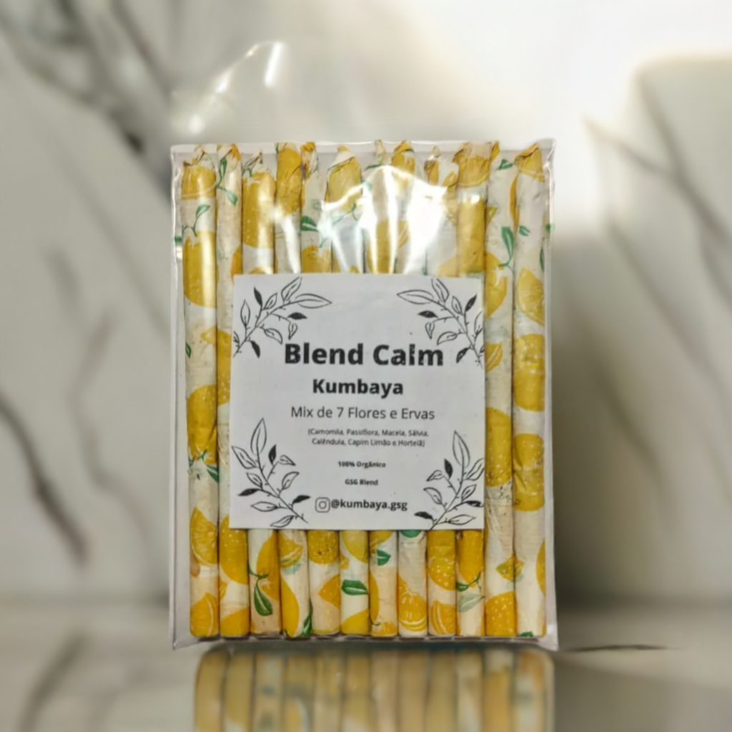 Kumbaya Blend Calm Sabores (Enrolados 12 unidades Limão) - Kumbaya ...