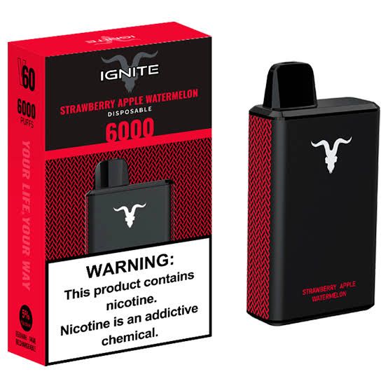 Pod Descartavel Ignite V60 6000 Puffs - Nexus Vape Shop
