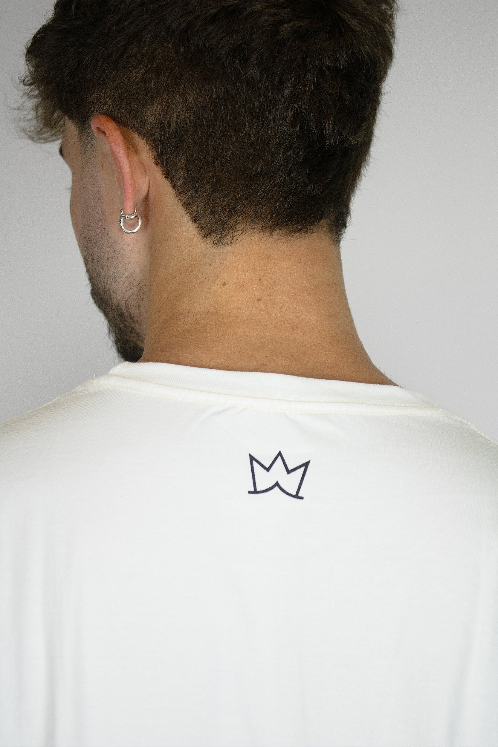 Camiseta de Algodão Sand Bull Masculina Off White - Roupas Fitness ...