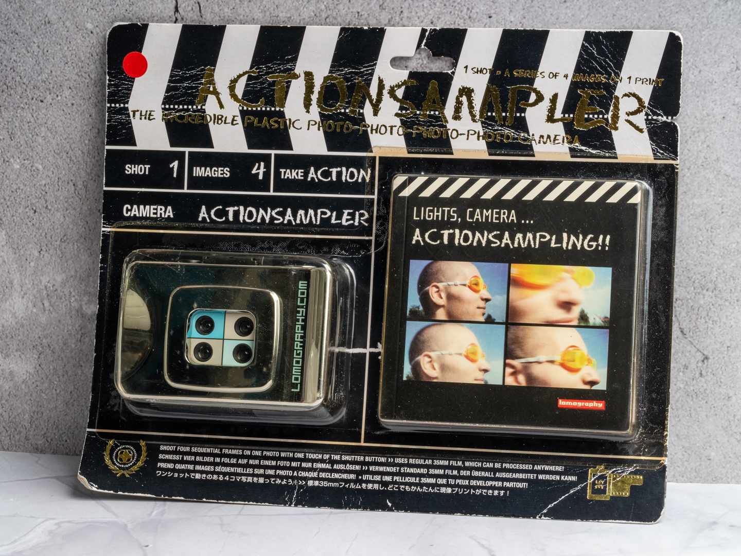Câmera 35mm - Lomography Action Sampler - 10/10 - Nova, Lacrada - Foto ...