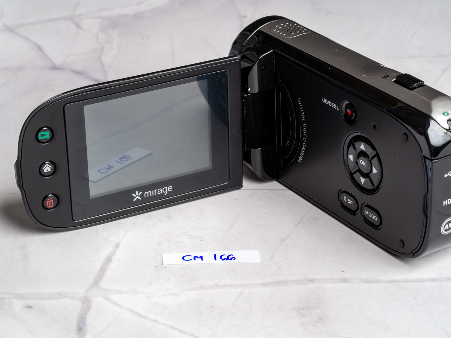 Filmadora e Câmera Fotográfica Digital - Mirage HD Play - Nova, na ...