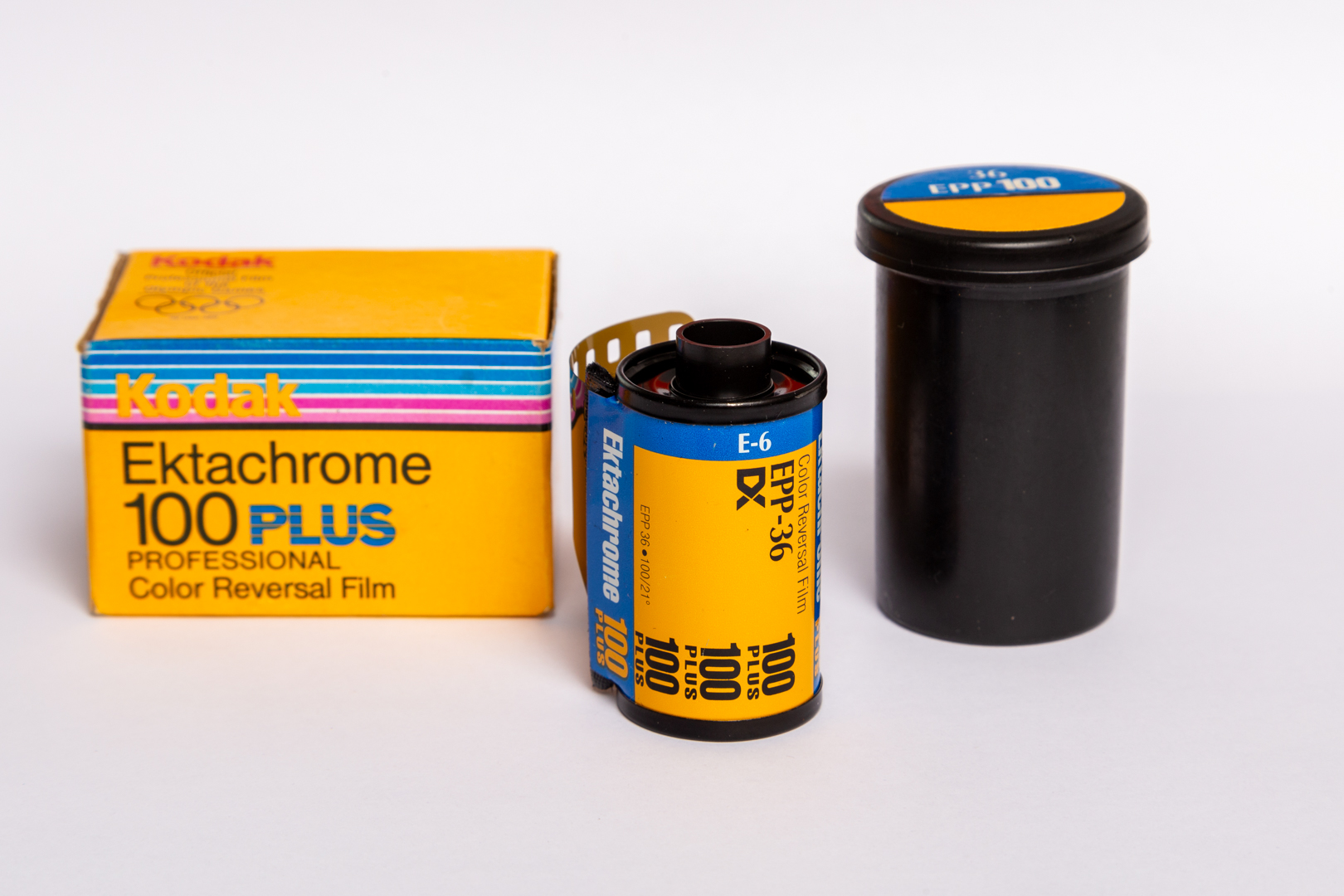Filme 35mm - Kodak Ektachrome 100 Plus - ISO 6 - Vencido 1996 - Foto ...