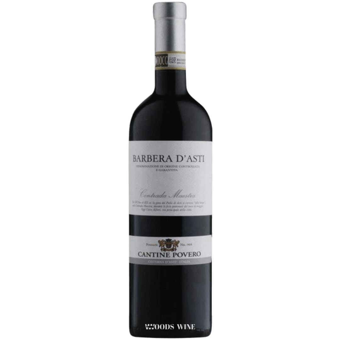 BARBERA D'ASTI CANTINE POVERO 2020 - Woods Wine