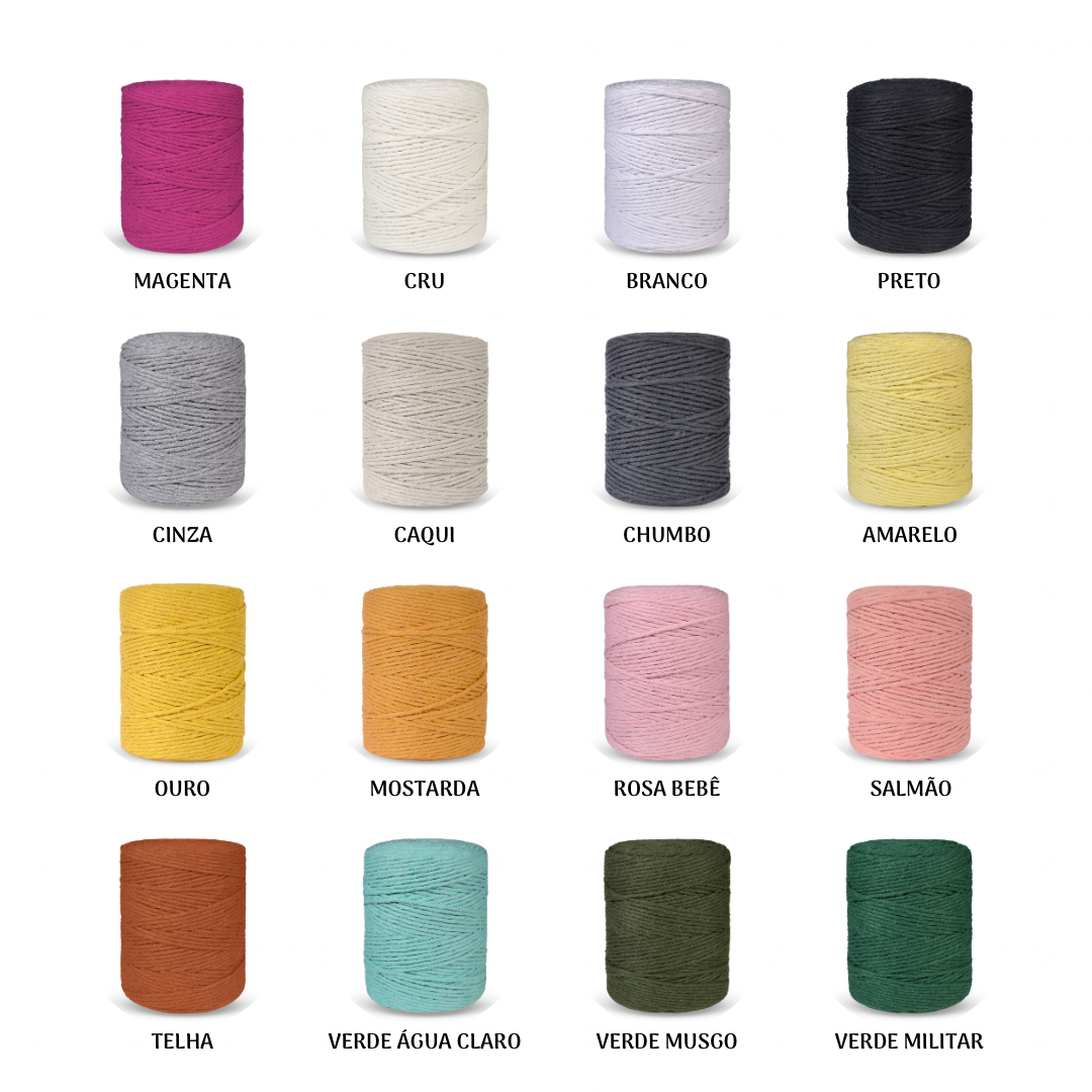 Spesso 48 fios EuroRoma - Barbante 48 fios - Nobis Macramê - Acessórios ...