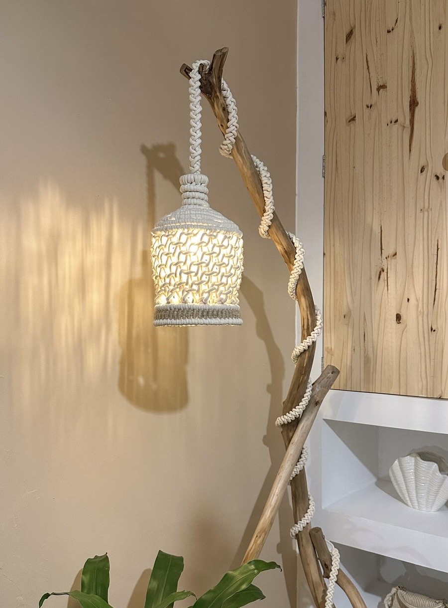 Kit de Produtos para Luminária Luna - Nobis Macramê - Acessórios e Cordões