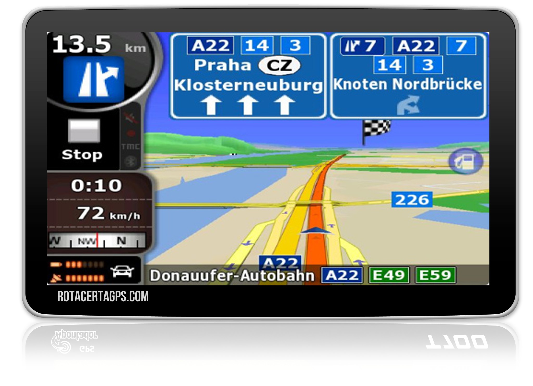 Navegador Gps iGo8.3 My Way Com aviso de radares 2025 - RotacertaGps ...