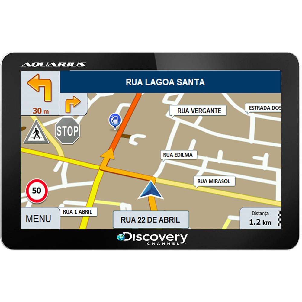 Cartão GPS Aquarius Quatro Rodas - Discovery - Navegador IGO 2026 ...