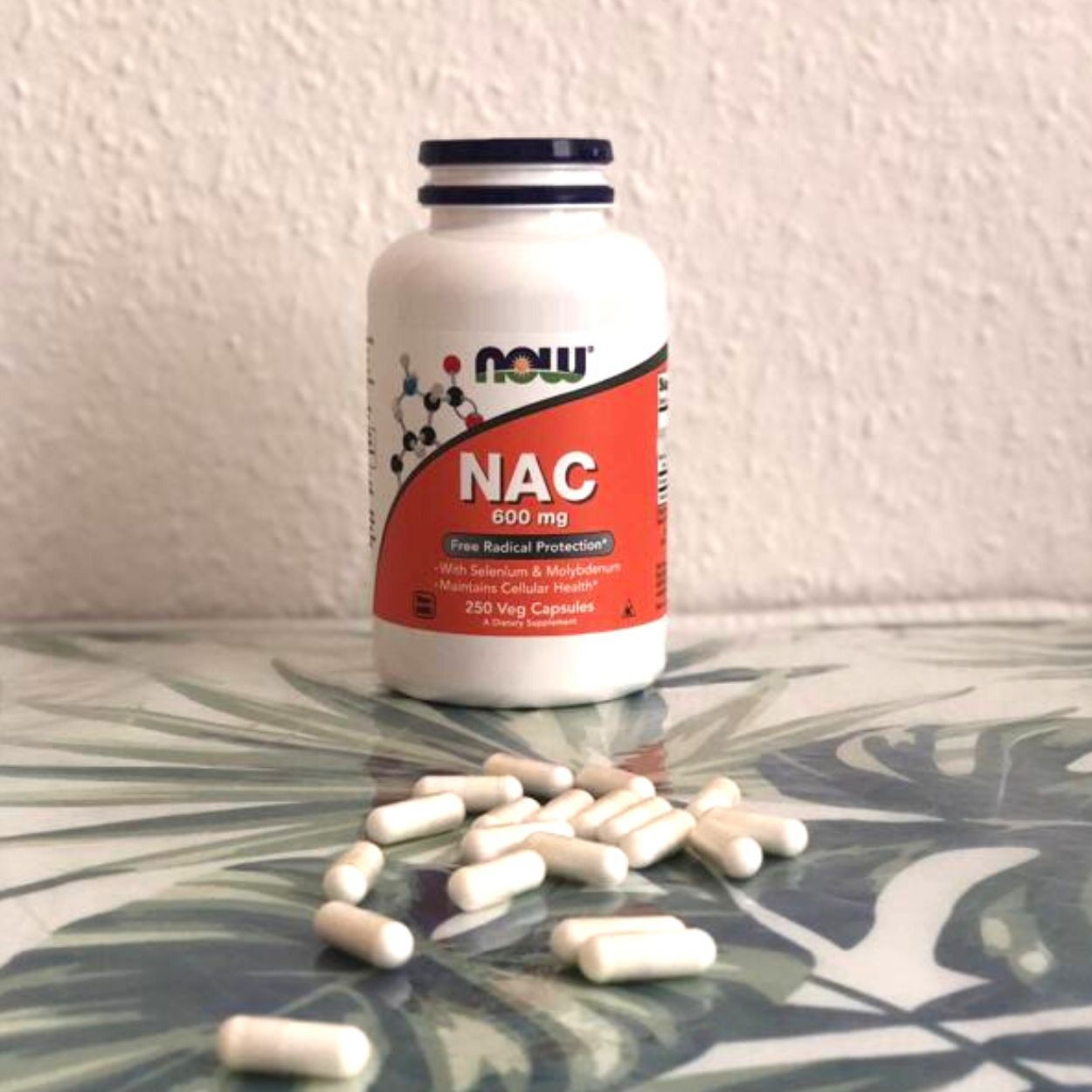 NAC N-acetilcisteína 600mg 100 veg caps Now Foods - BioUp - Suplementos ...