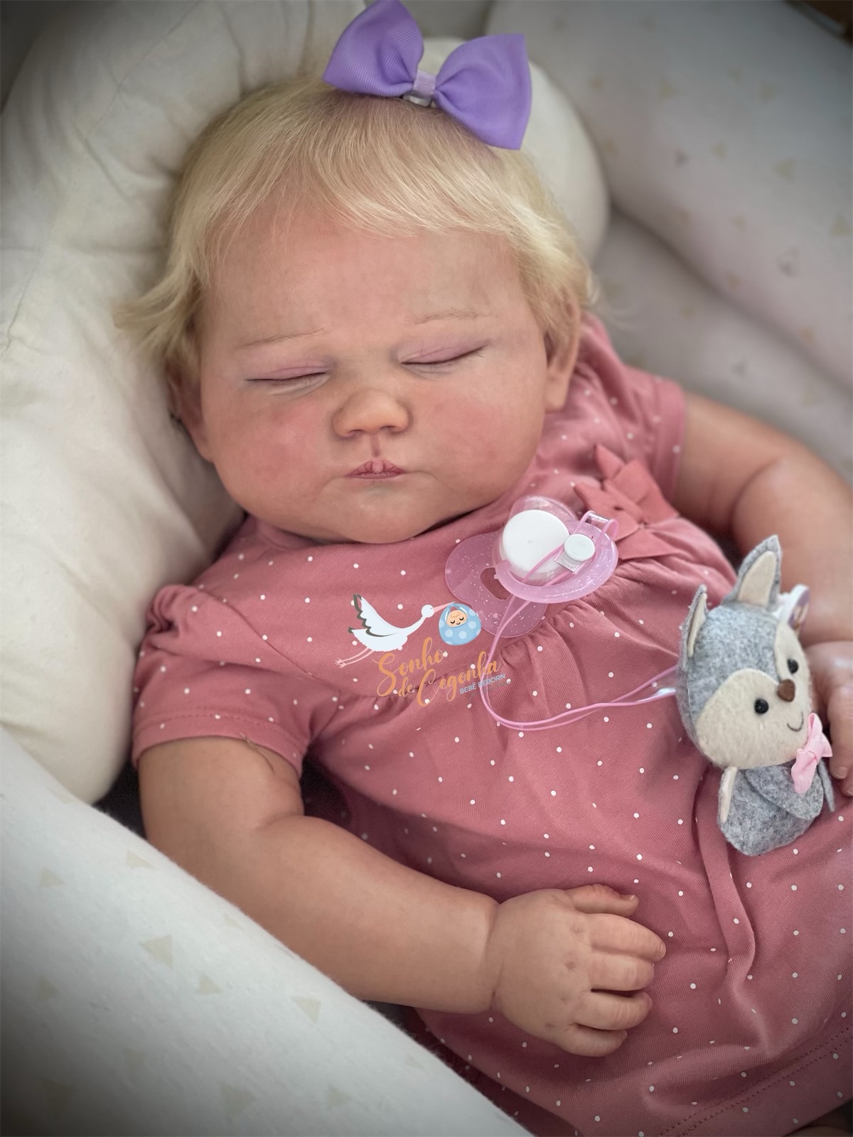 Bebe reborn kit Brooklin - Sonho de Cegonha