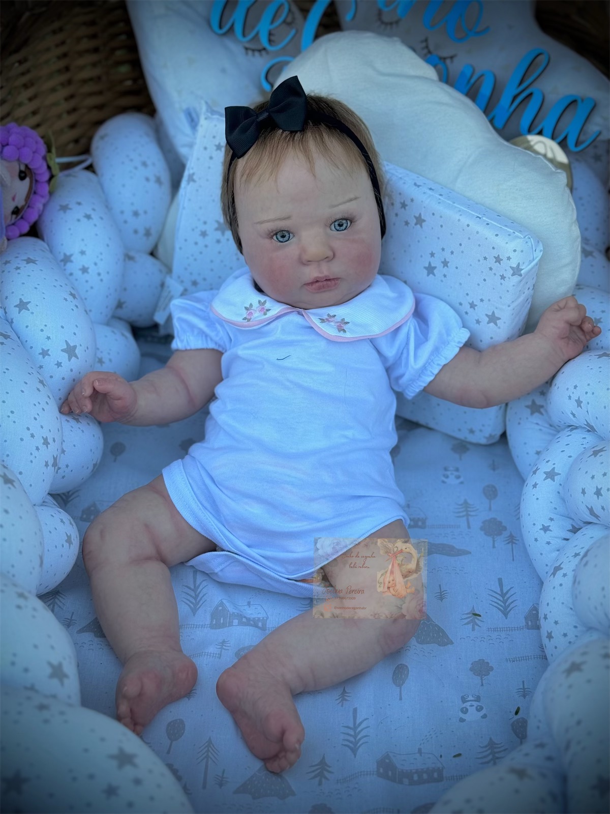 Bebe reborn kit cristal - Sonho de Cegonha