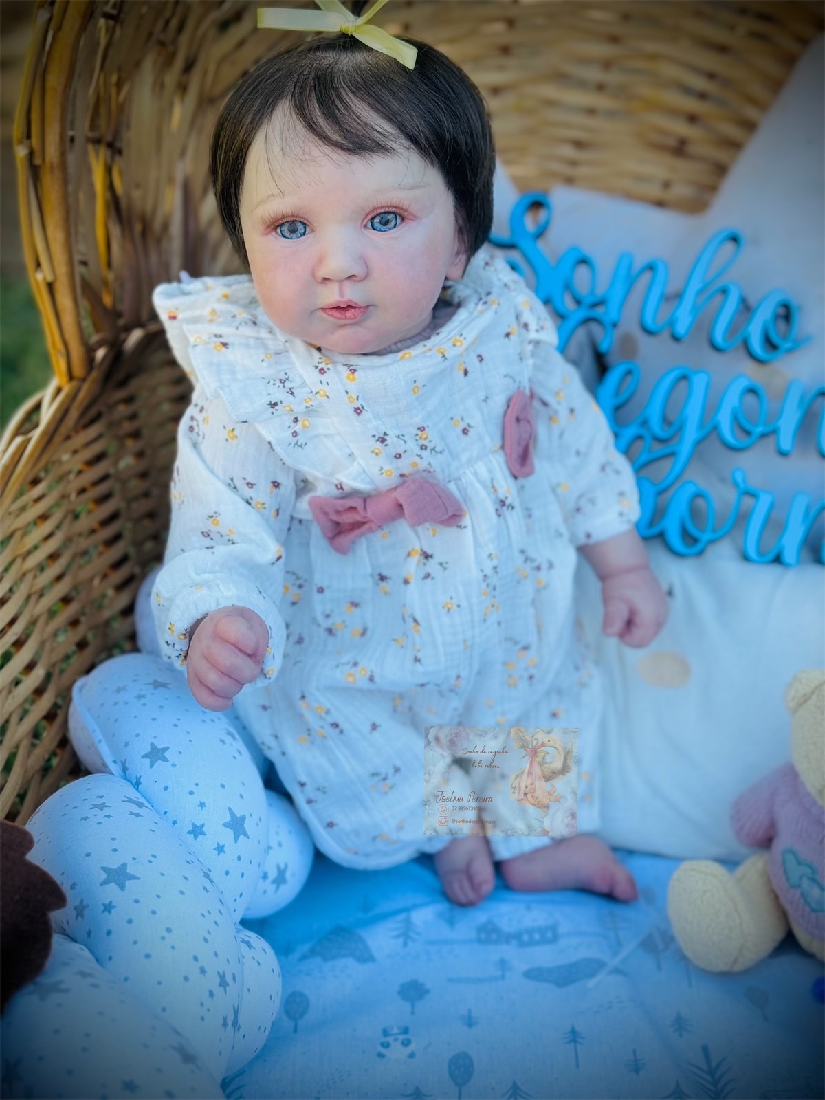 Bebê reborn kit Piper - Sonho de Cegonha