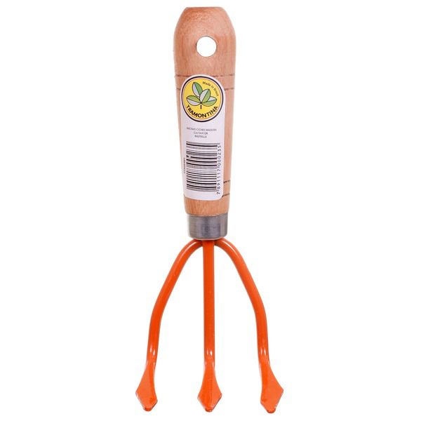 Ancinho Metálico com 3 Dentes para Jardinagem Tramontina com Cabo de M ...