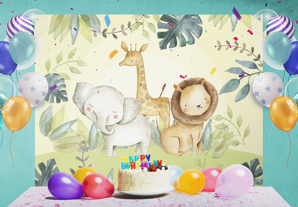 Painel Decorativo Safari Baby - Nave - Dando vida aos seus sonhos!