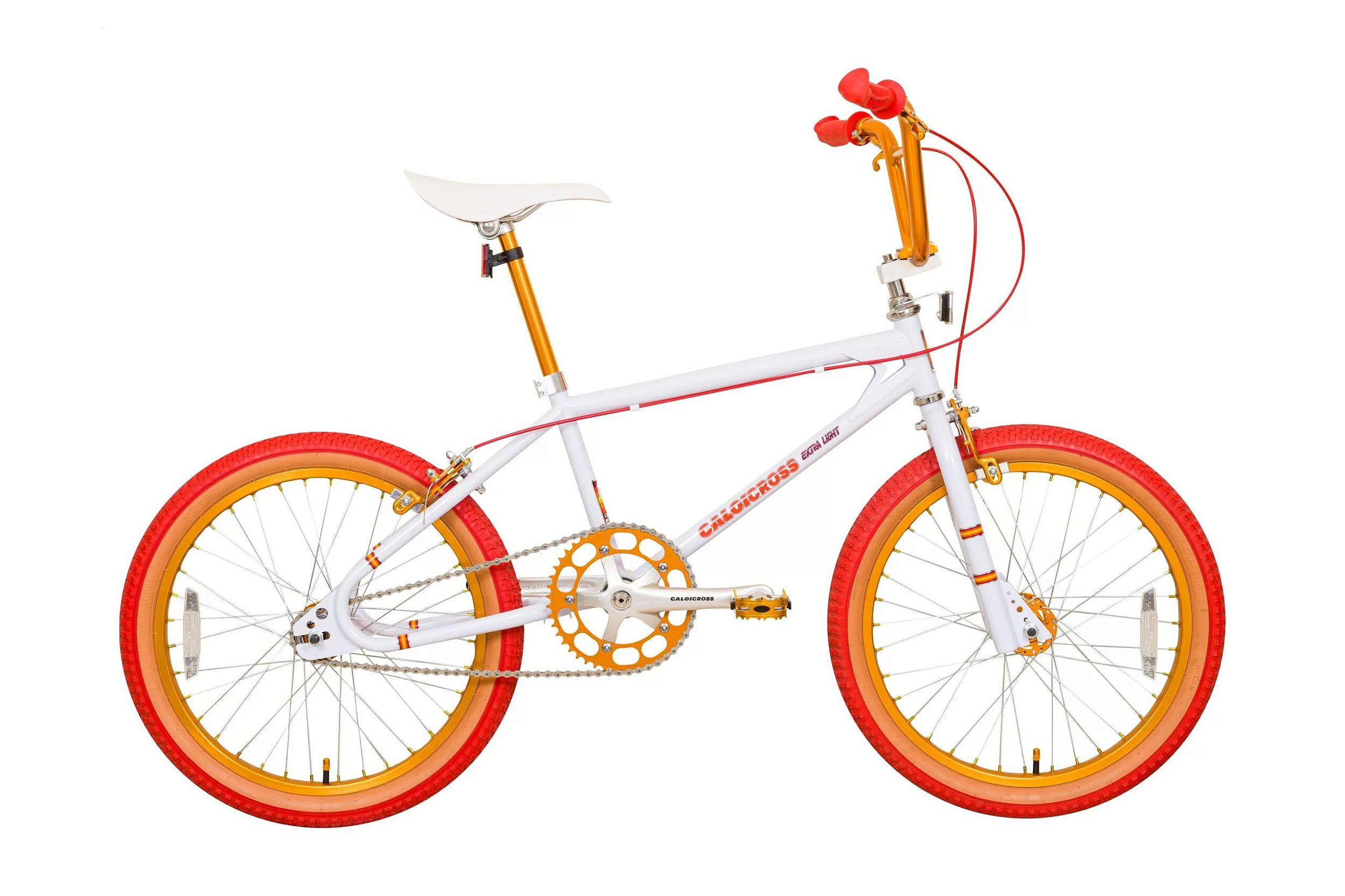 BICICLETA CALOI CROSS EXTRA LIGHT R20 BRANCO VERMELHO 2023 - Cyclex ...