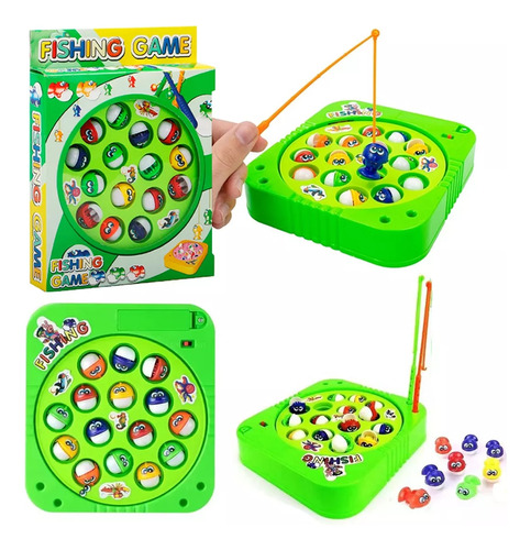 Brinquedo Jogo Pega Peixe Pesca Maluca Pescaria Infantil - Oca Variedades