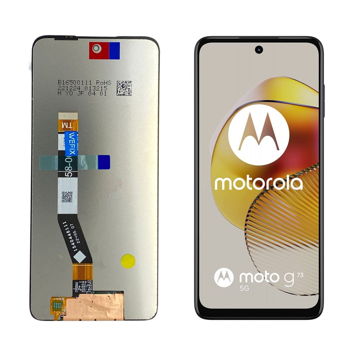 FRONTAL MOTO G73 SEM ARO WEFIX - JMA DISTRIBUIDORA