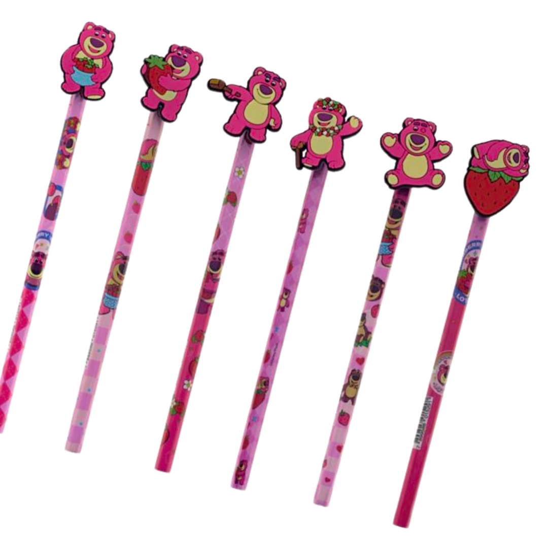 Lápis HB Top Lotso - Molin - Choily Paper - Papelaria Fofa