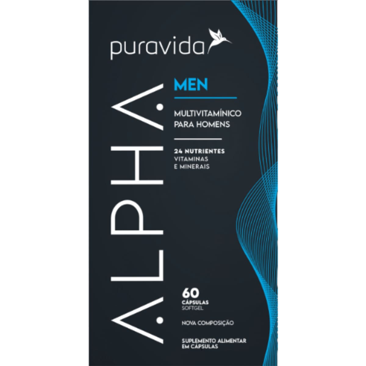 Alpha Men 60 Cápsulas - PuraVida (Suplemento Masculino) | W3LIFE - W3 ...