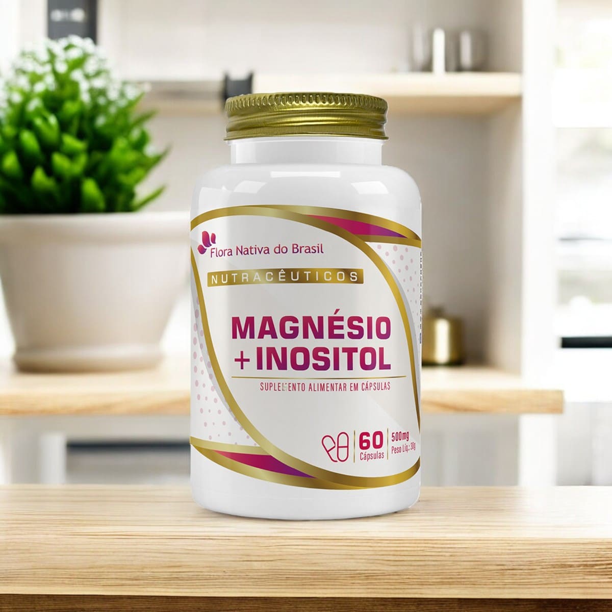 Magnésio e Inositol 60 Cápsulas - Suplemento Alimentar | W3LIFE - W3 ...