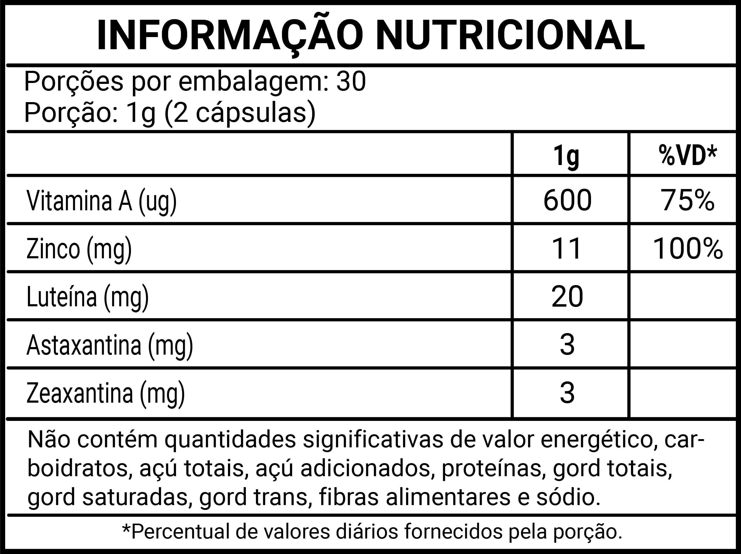 Flora Vision 500mg 60 Cápsulas - Suplemento para Visão | W3LIFE - W3 ...
