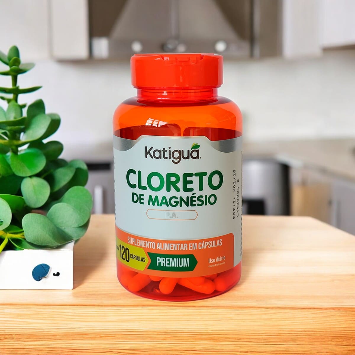 Cloreto de Magnésio P.A. 120 Cápsulas - Katigua | W3LIFE - W3 Life - Loja Online de Vitaminas e ...