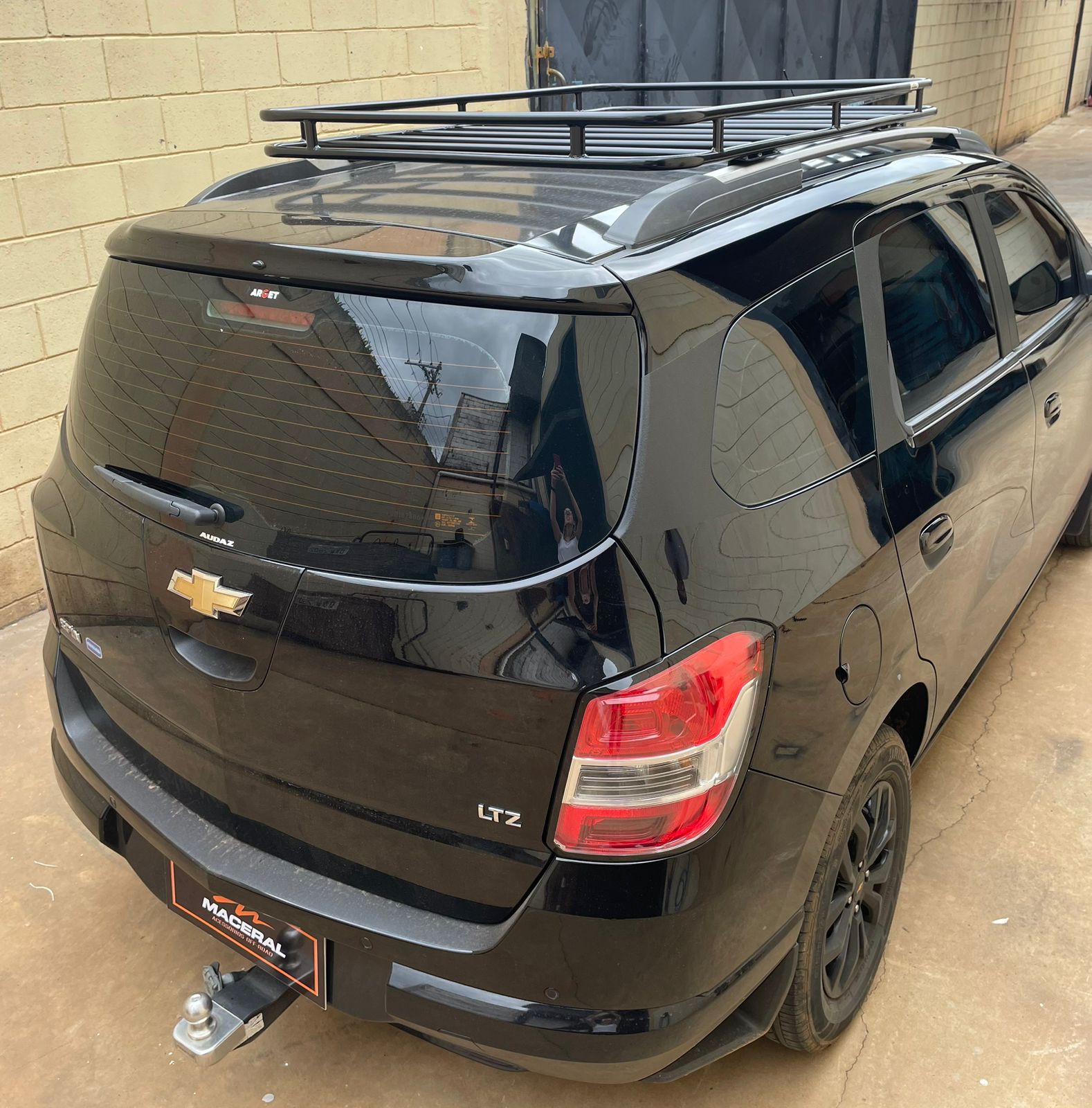 Bagageiro Fixo No Rack Spin 2017 Em Diante - Maceral - Acessórios Off-Road