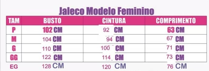 Jaleco de Tosador Feminino Anti-Pelos (100% Poliéster) | Visual Flex ...