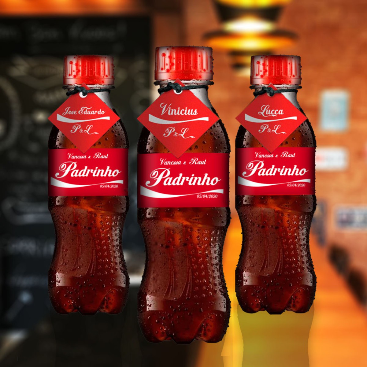 Kit Adesivo Caçulinha Refrigerante Personalizado Rótulo Vários Tamanhos ...