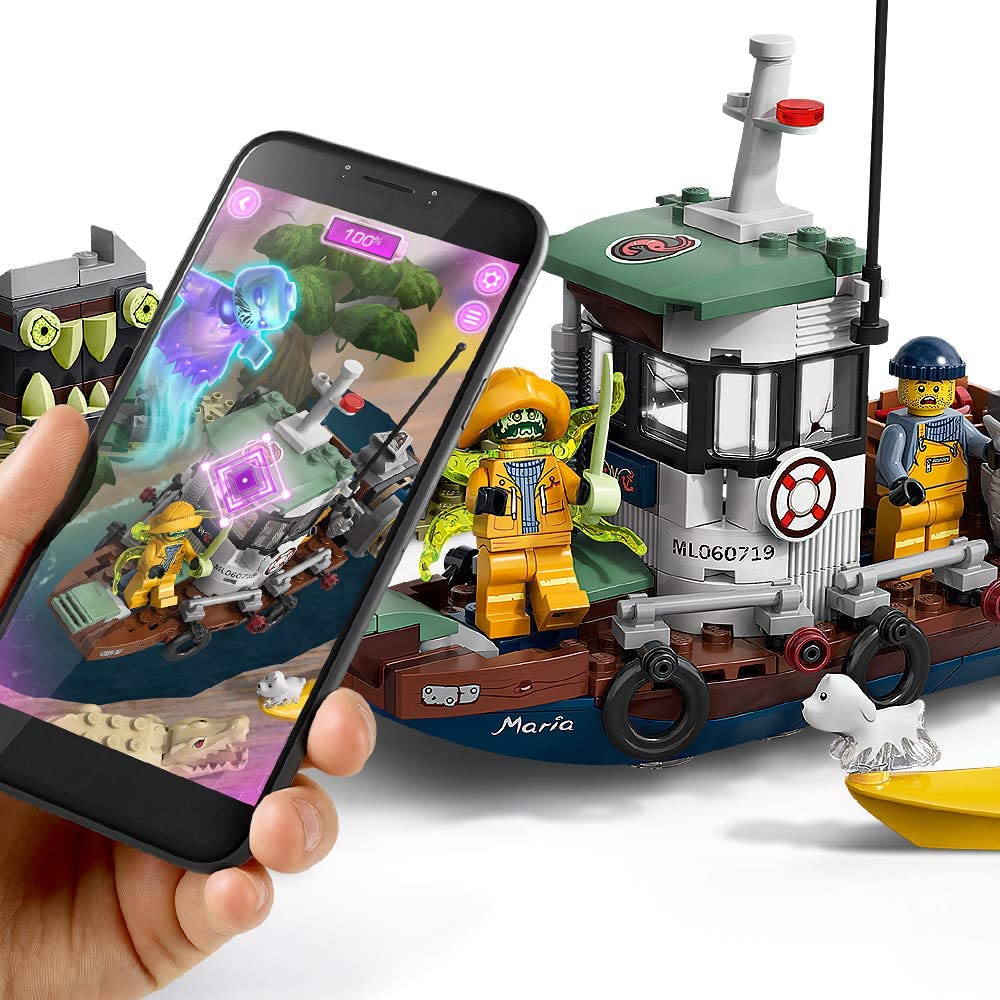 LEGO Hidden Side BARCO DE PESCA DE CAMARAO NAUFRAGADO 70419 - Star ...