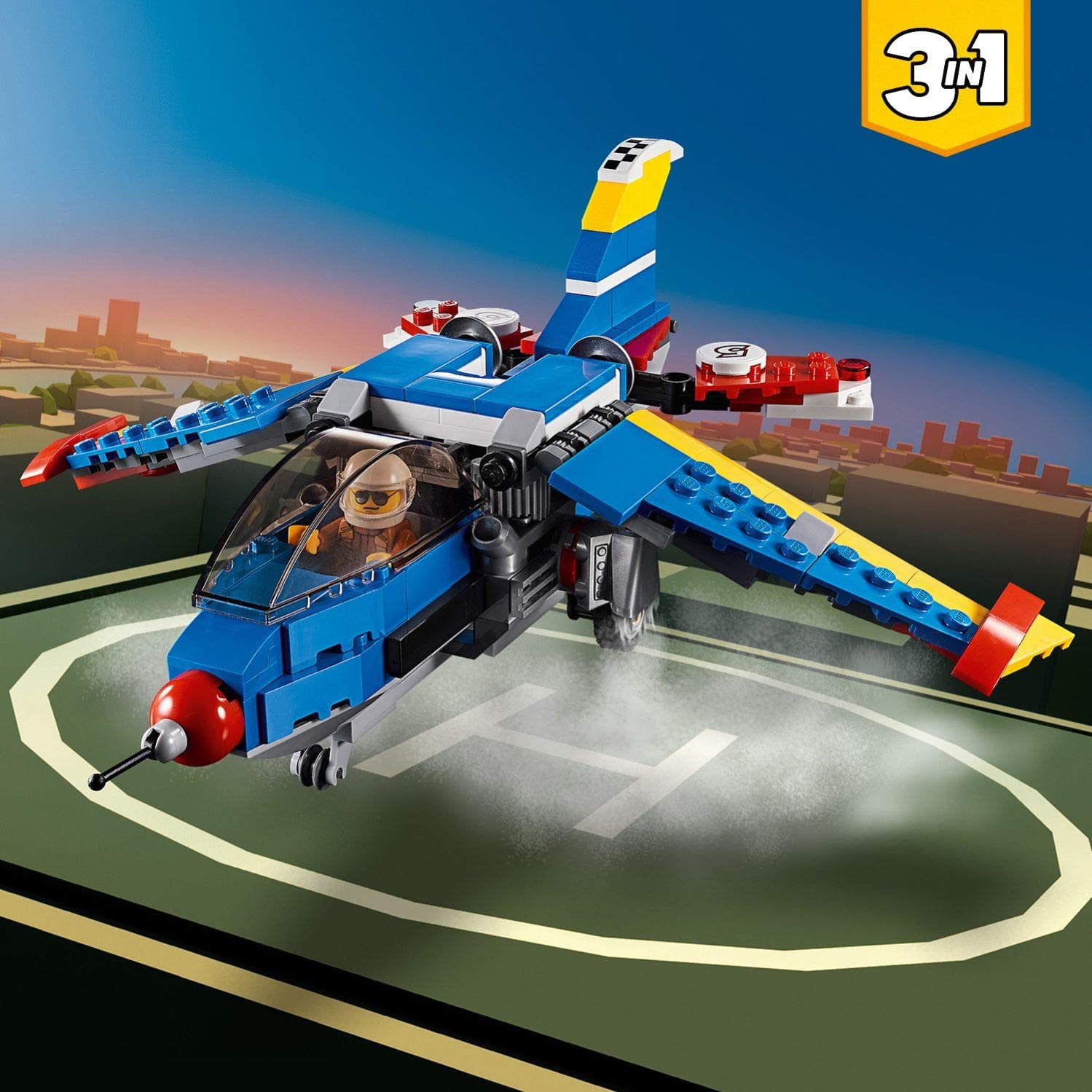 LEGO CREATOR 3 EM 1 AVIAO DE CORRIDA 31094 - Star Brink Brinquedos