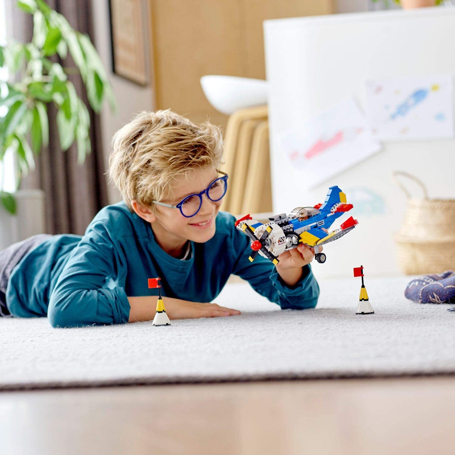 LEGO CREATOR 3 EM 1 AVIAO DE CORRIDA 31094 - Star Brink Brinquedos