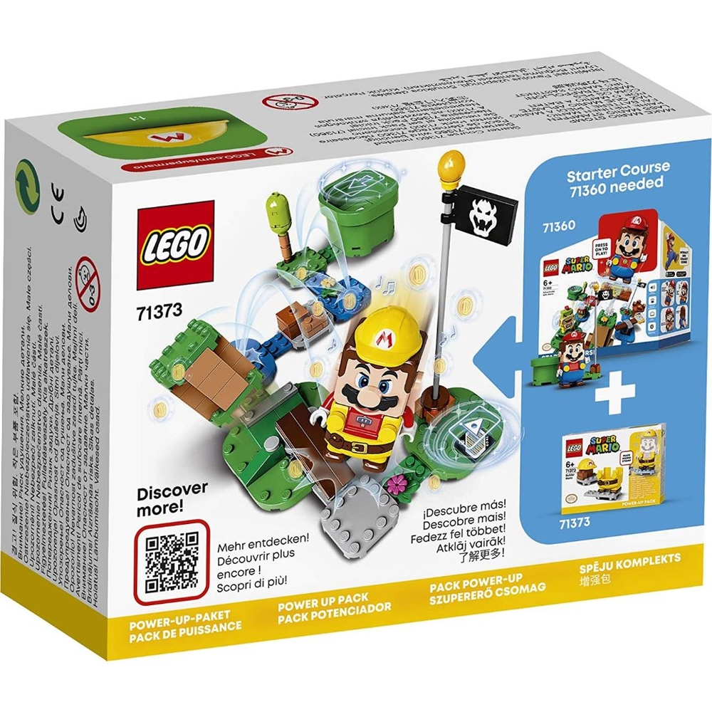 Lego Super Mario - Mario Construtor - Power-Up Pack - 71373 - Star ...