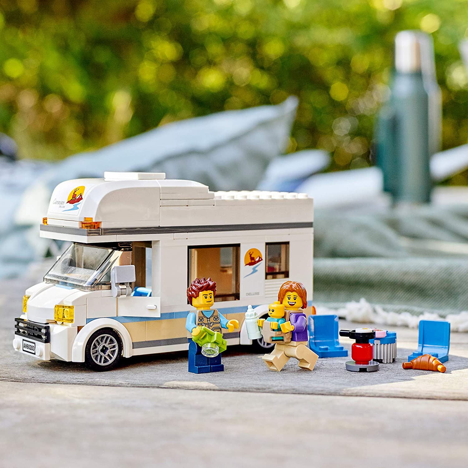 LEGO CITY TRAILER DE FERIAS 60283 - Star Brink Brinquedos