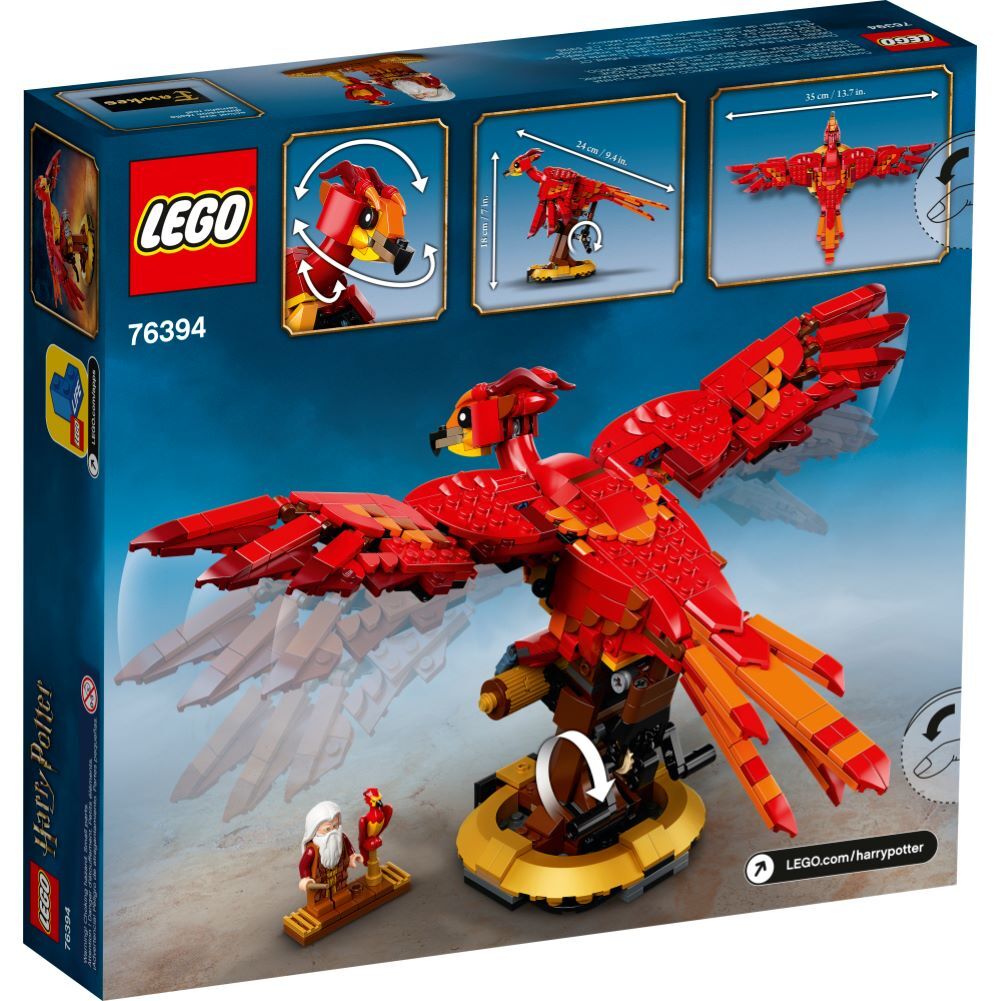 LEGO HARRY POTTER FAWKES, A FENIX DE DUMBLEDORE 76394 - Star Brink ...