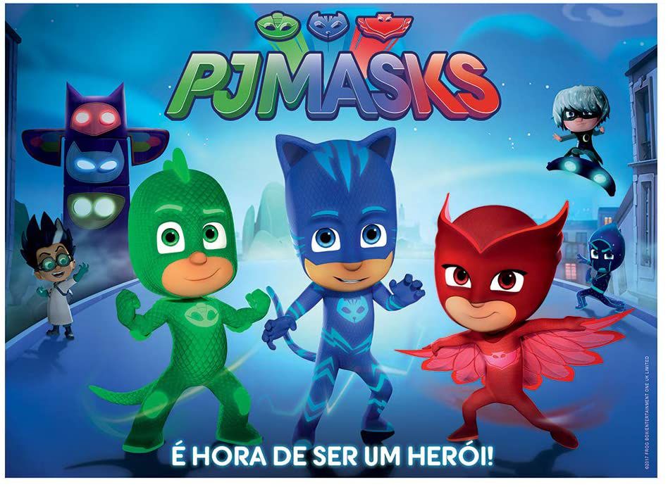 QUEBRA CABEÇA 60 PJ MASKS 03521 - Star Brink Brinquedos