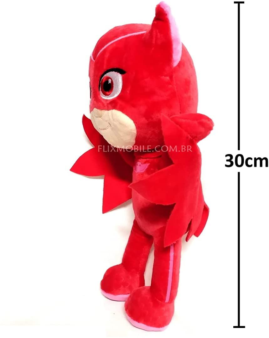 PELÚCIA PJ MASKS CORUJITA MULTILASER BR1294 - Star Brink Brinquedos